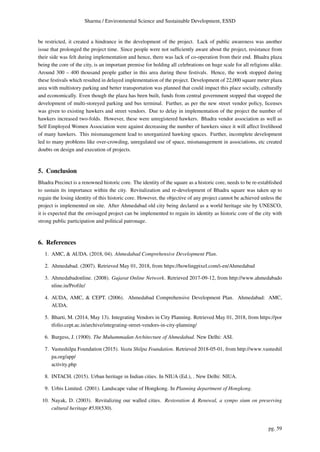 Revitalization Strategy for Historic Core of Ahmedabad | PDF