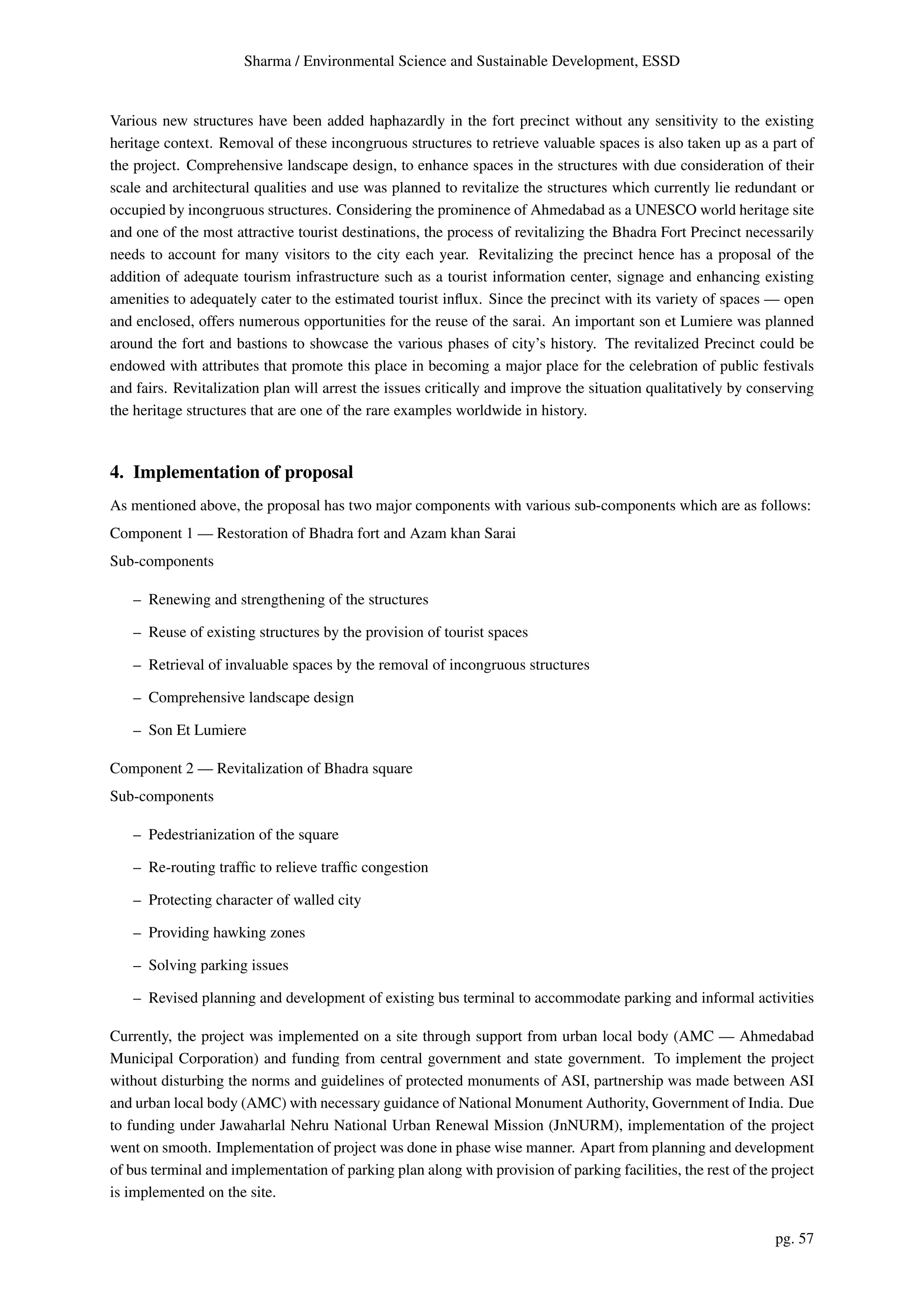 Revitalization Strategy for Historic Core of Ahmedabad | PDF