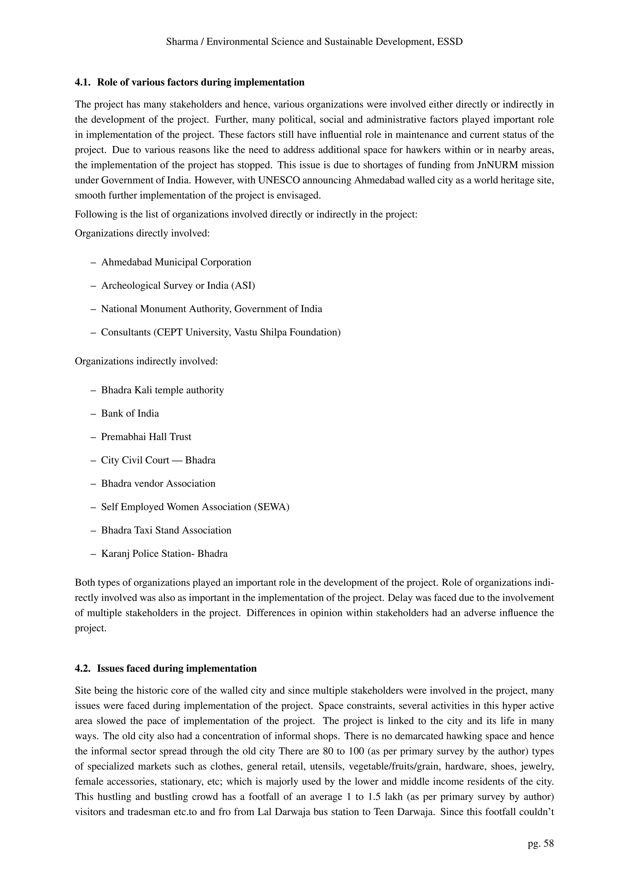 Revitalization Strategy for Historic Core of Ahmedabad | PDF