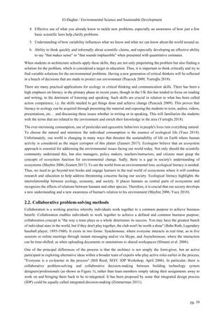 Critical Thinking and Collaborative Problem-Solving for Improving Education Performance –Case ...