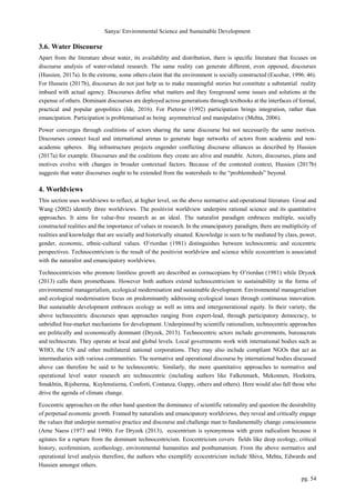 Freshwater: Towards a Better Understanding of a Wicked Problem | PDF