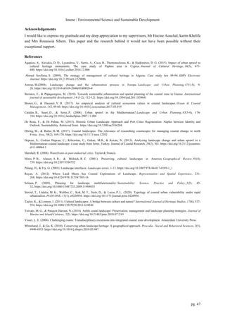 Cultural Landscapes Preservation at the Interface Of Urban Planning and ...