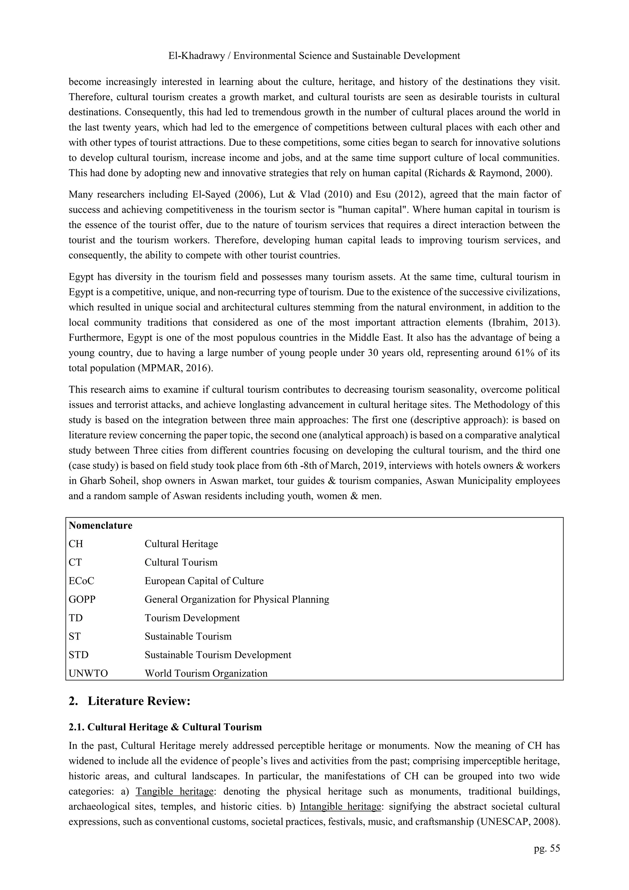 Sustainable Tourism and Culture: A Symbiotic Relationship | PDF