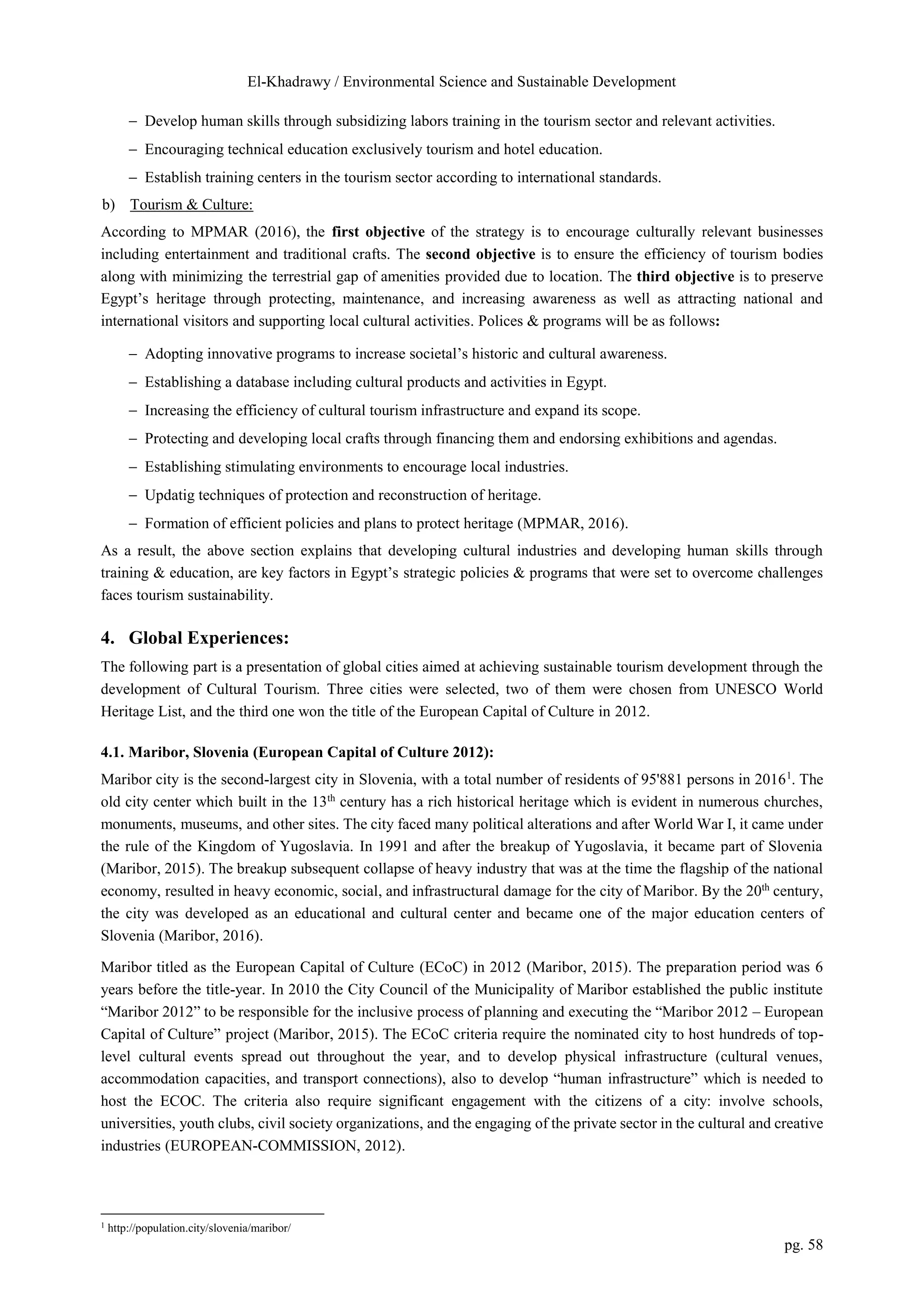 Sustainable Tourism and Culture: A Symbiotic Relationship | PDF
