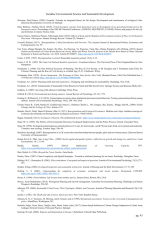 Sustainable Urban Development: Bioregionalistic Vision for Small Towns | PDF