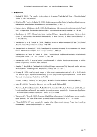The Sinkhole Occurrence Risk Mitigation in Urban Areas for the Historic ...