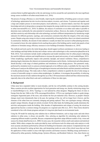 Analysis Of Solar Radiation Towards Optimization and Location Of The ...