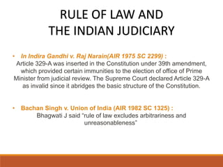 Admin law- rule of law | PPTX