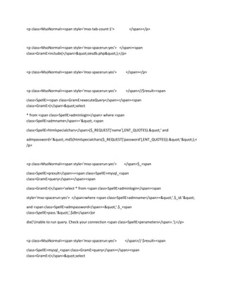 Admin login oes | DOCX