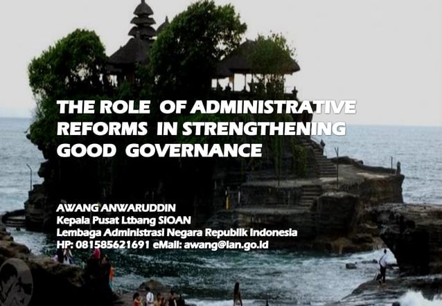 ADMINISTRATION REFORM IN INDONESIA | PPT
