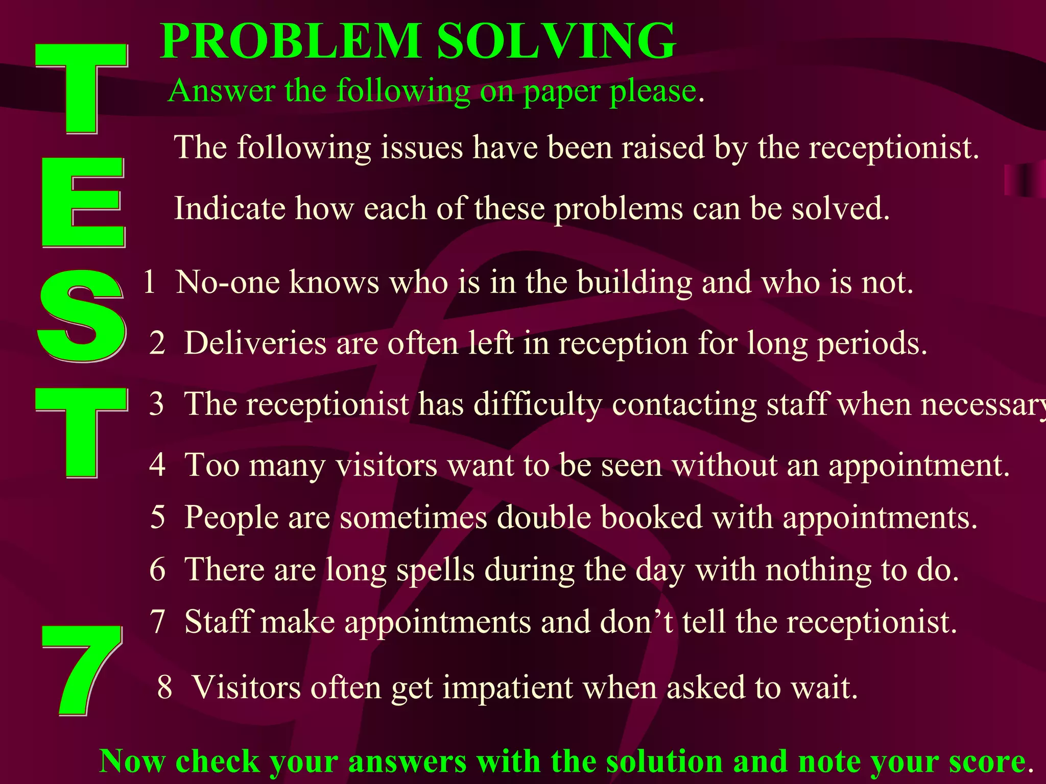 Admin rev 3 reception | PPT