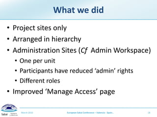 Admin sites | PPTX