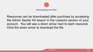 Admin Starter Kit | PPT