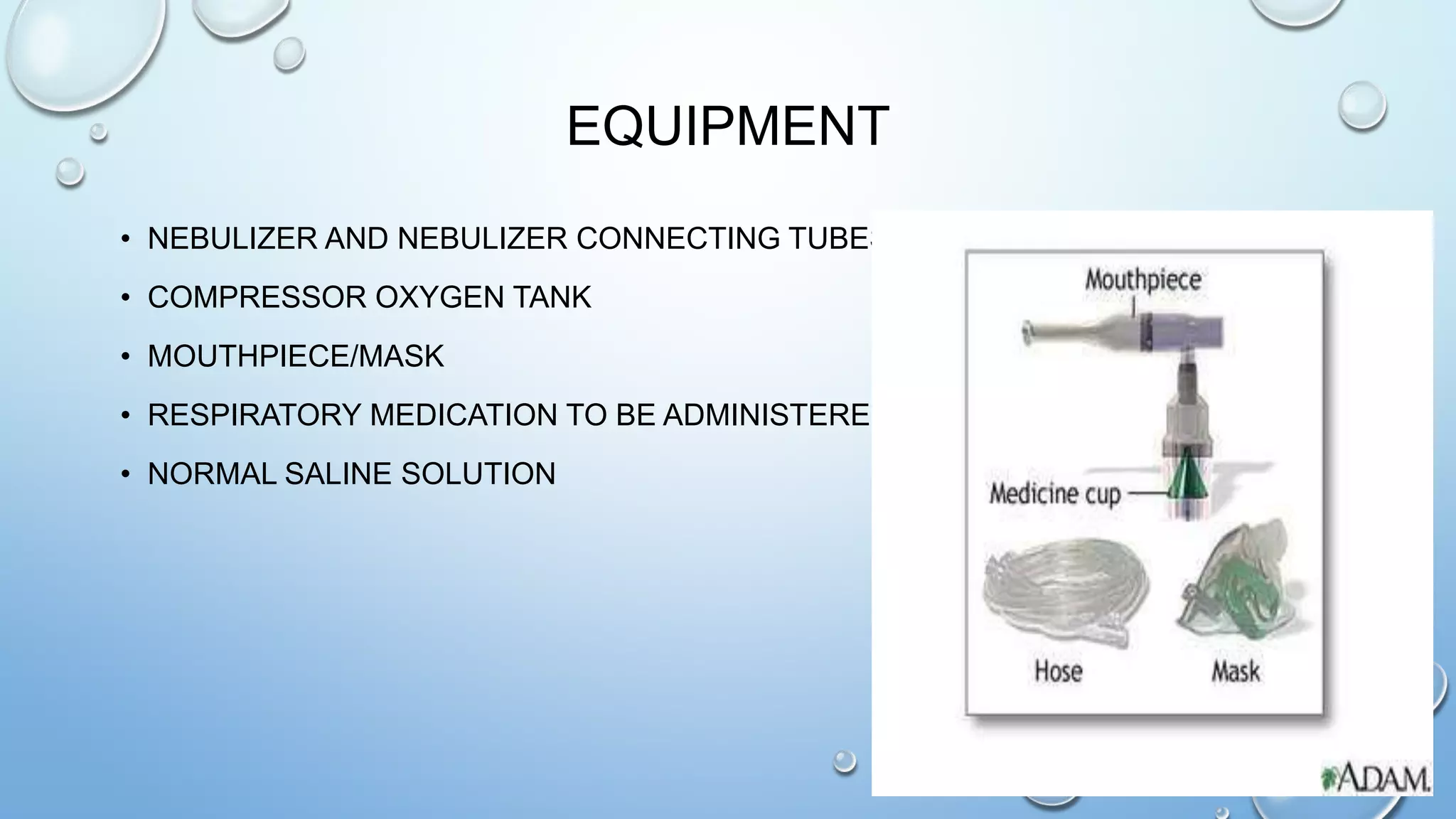 adminstering_respiratory_medications.pptx | Lung and Respiratory Health | Diseases and Conditions