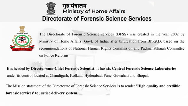 admin structure of Forensic science labs.pptx