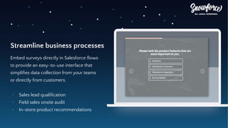 Modernize Your Business Operations with Surveys for Salesforce | PPT
