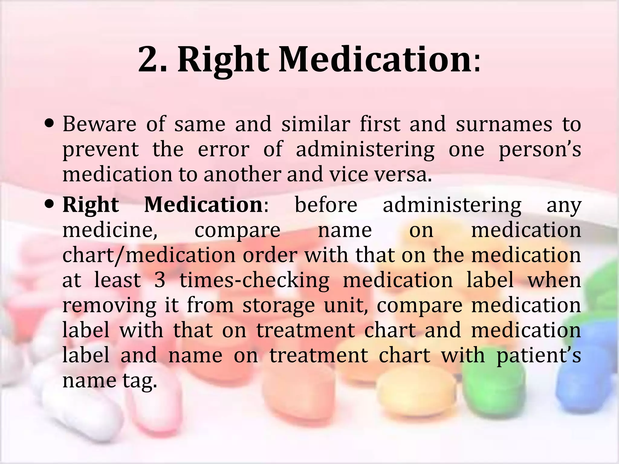 Administration of medications | PPTX