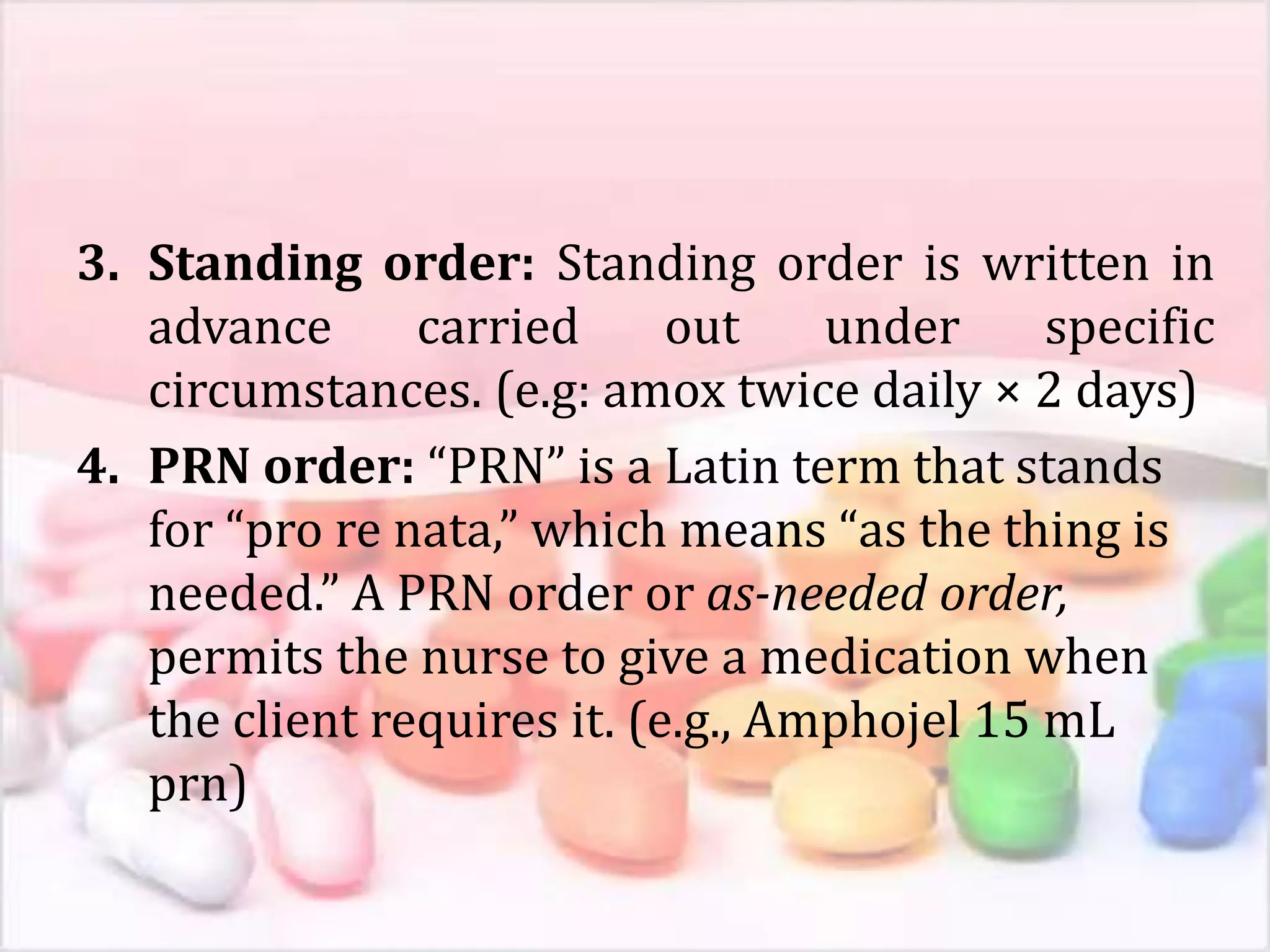 Administration of medications | PPTX