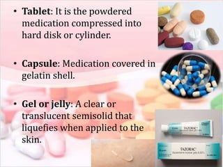 Administration of medications | PPTX