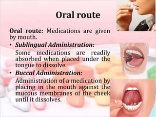 Administration of medications | PPTX