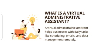 Administrative Virtual Assistant Services: Boost Productivity with OnestopDA | PPT