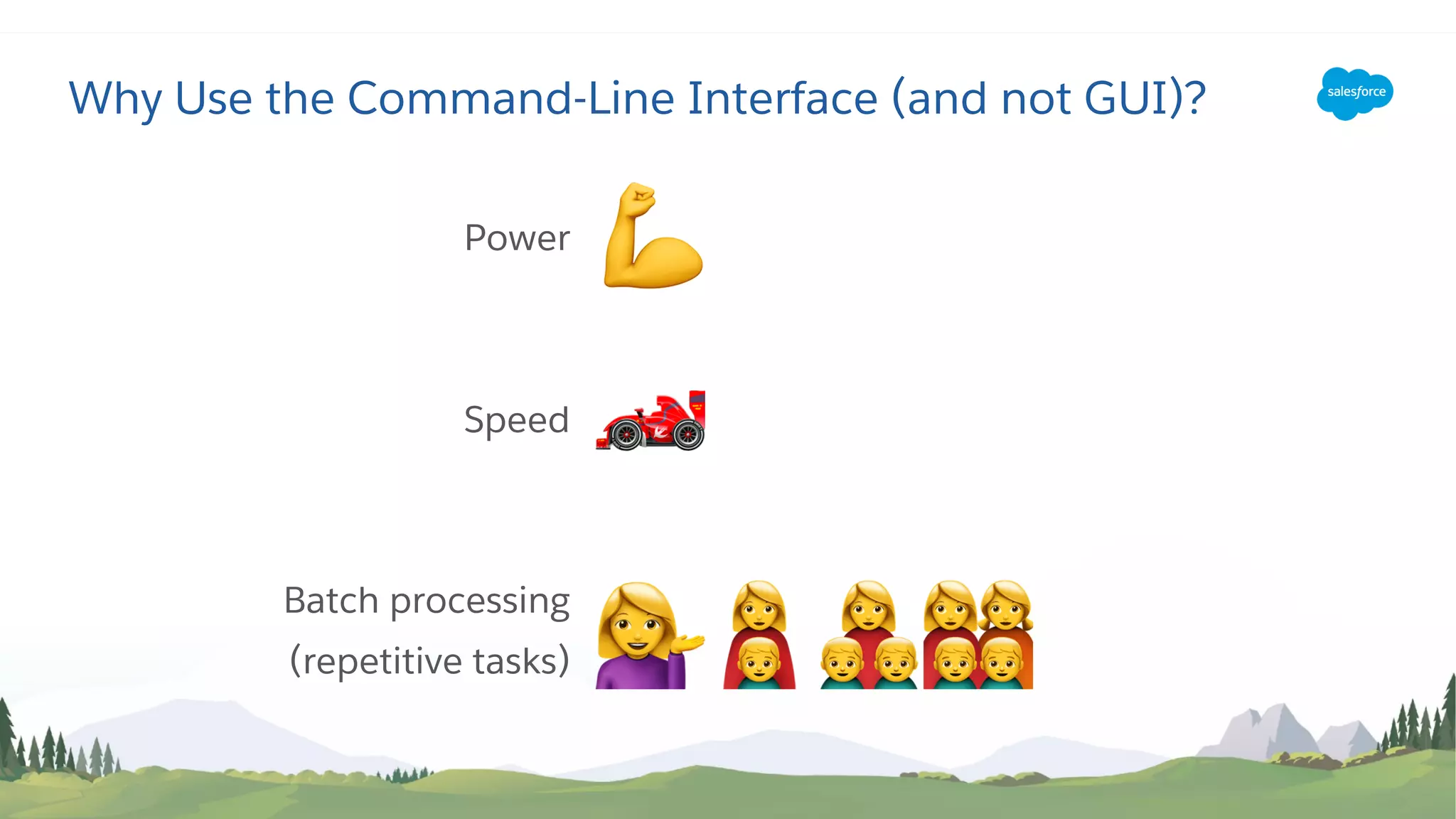 Intro To The Salesforce Command Line Interface For Admins Ppt