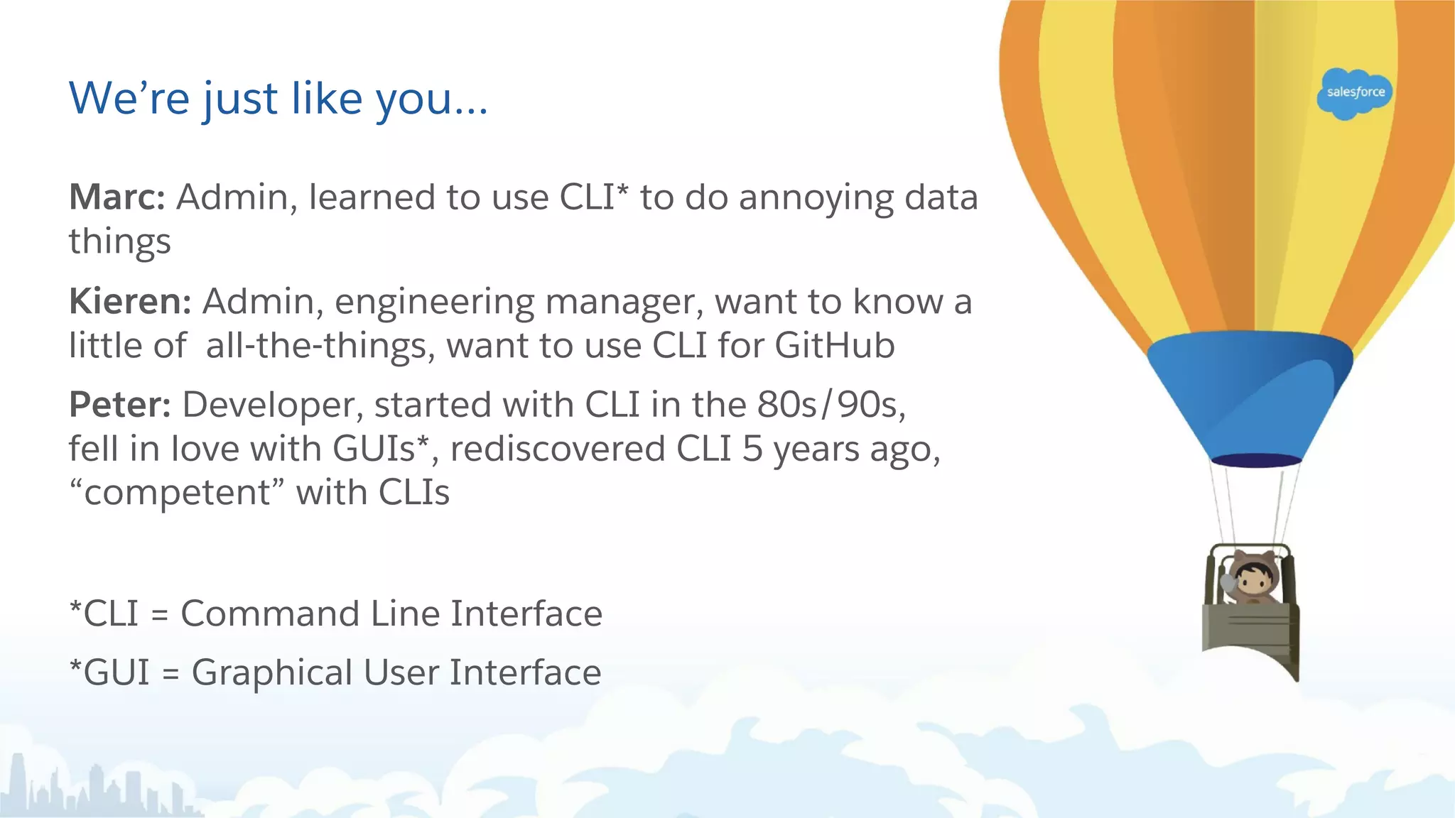 Intro to the Salesforce Command Line Interface for Admins | PPT