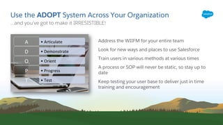 3 Ways to Increase Executive Adoption of Salesforce | PPT