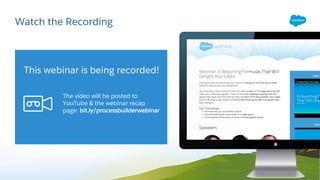 Getting Started with Process Builder | PPT