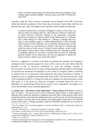 Admiralty jurisdiction in nigeria | DOC