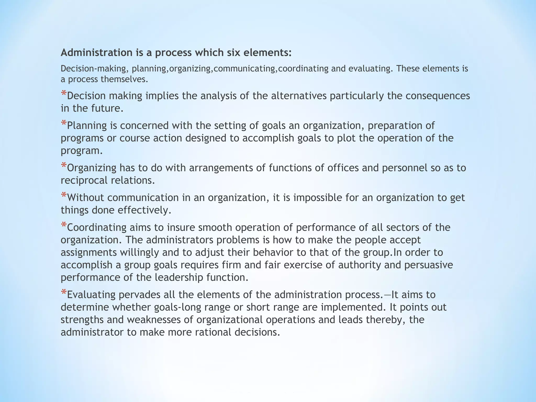 Administration and Supervision in Education | PPT