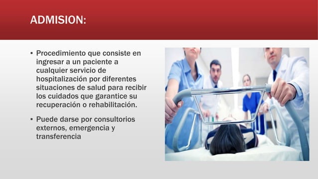 ADMISION_Y_ALTA_DEL_PACIENTE HOSPITALARIO.PPT | Eldercare | Family and ...