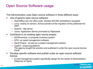 AdmiSource - french e-government forge | PPT
