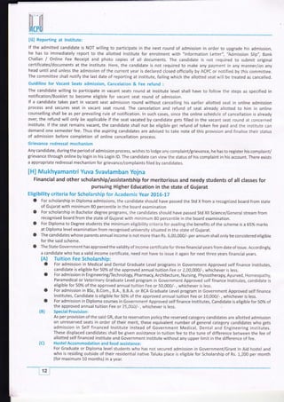 ACPC Booklet-2017 for students of Class XII | PDF