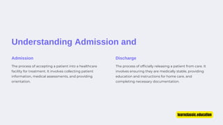 Admission-and-Discharge-Procedures learnclassic education Bsc 1st year ...
