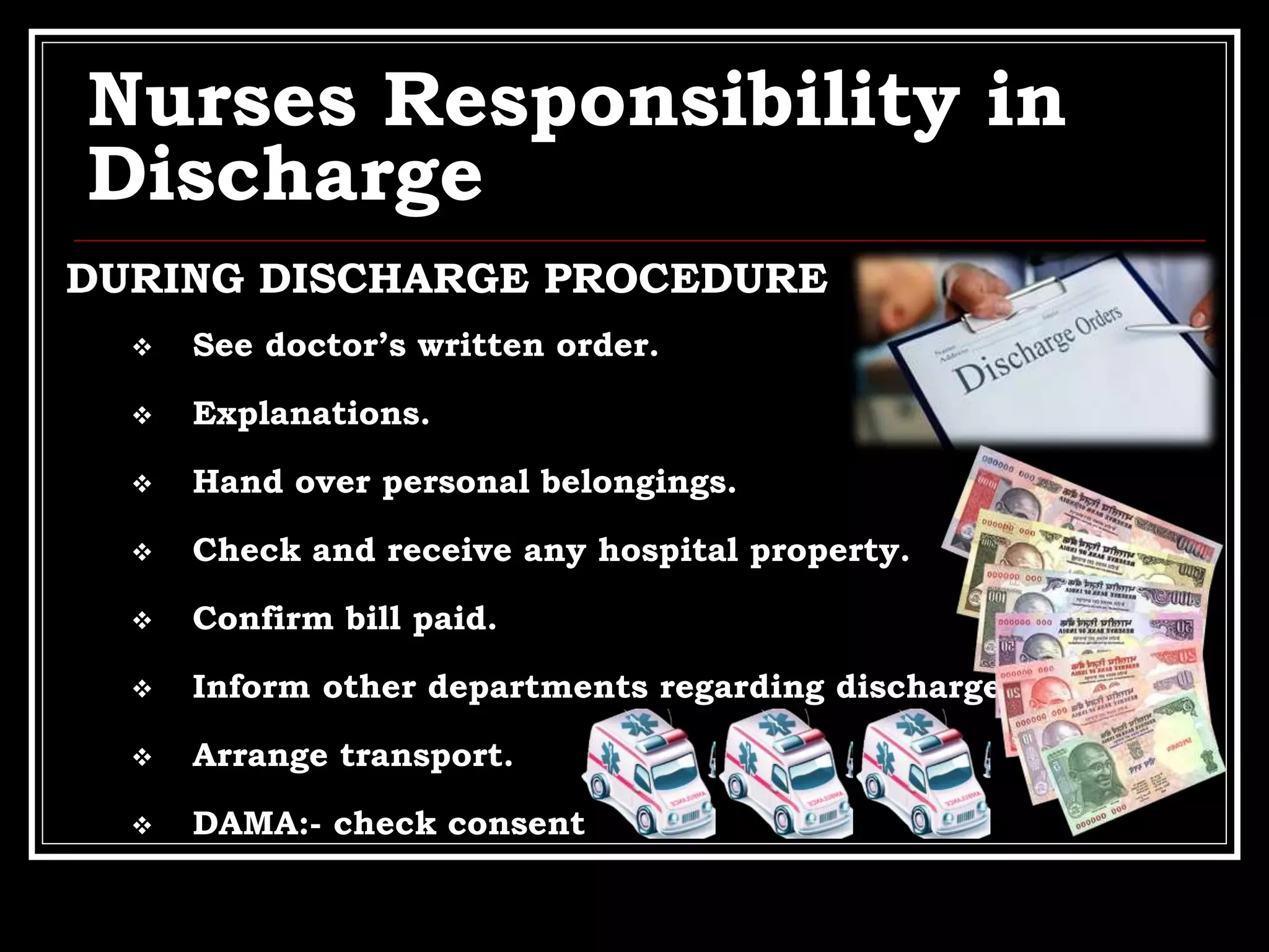 Admission and discharge | PPSX