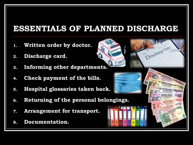 Admission and discharge | PPSX