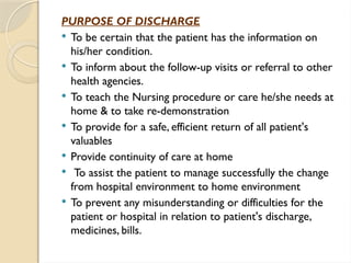 Hospital’s admission and discharge.pptx