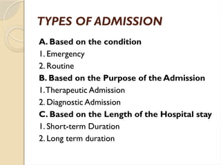 Hospital’s admission and discharge.pptx