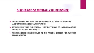 Admission and discharge procedure of psychiatric patients | PPTX