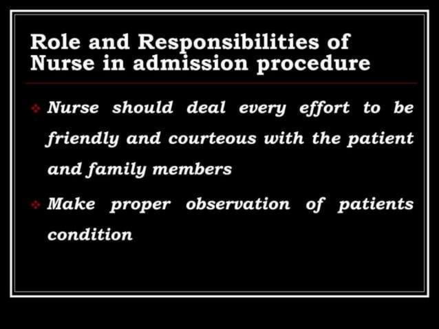 ADMISSION AND DISCHARGE BY MS. TANVI P. VAGHELA | PPT ADMISSION AND DISCHARGE BY MS. TANVI P. VAGHELA | PPT