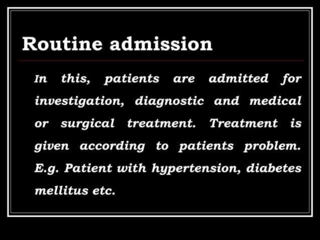 Admission And Discharge By Ms Tanvi P Vaghela Ppt