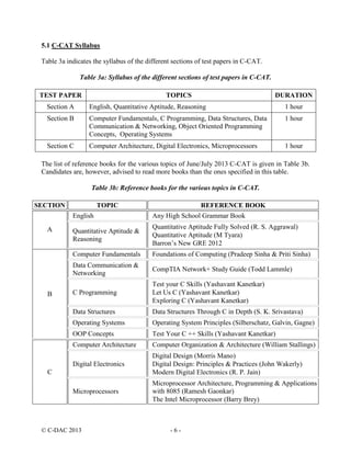 Admission booklet pg diploma courses cdac-v4 | PDF
