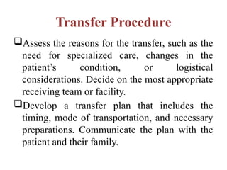 Admission & Discharge Process in Hospital .pptx