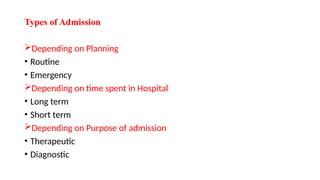ADMISSION and DISCHARGE PROCESS SLIDE.pptx