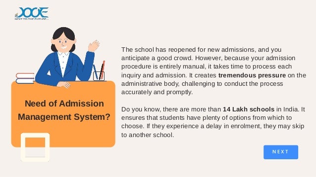 Automate Student Enrollment Process With Admission Management System | PPTX
