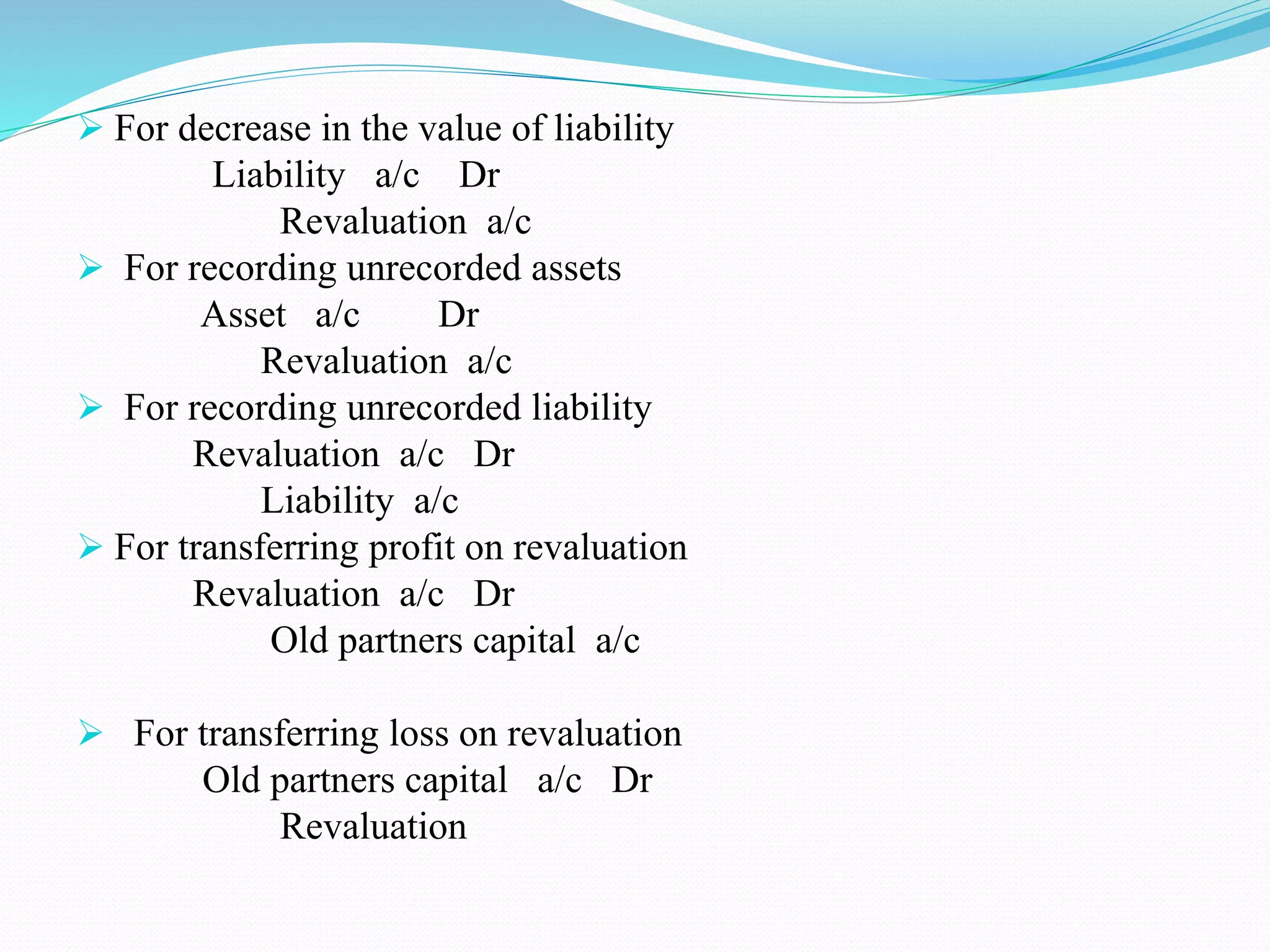 Admission of a partner | PPTX