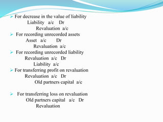 Admission of a partner | PPTX