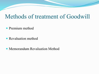 Admission of a partner | PPTX