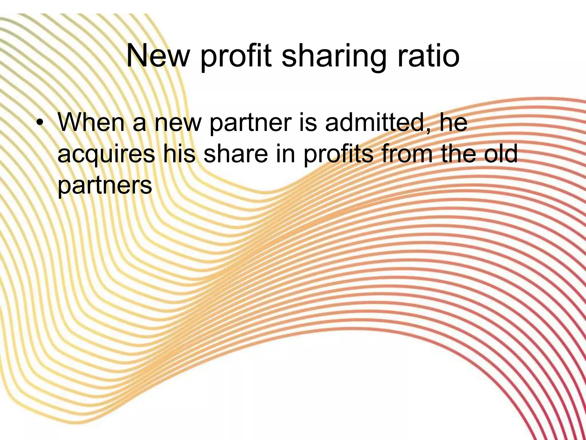 Admission of a partner | PPTX